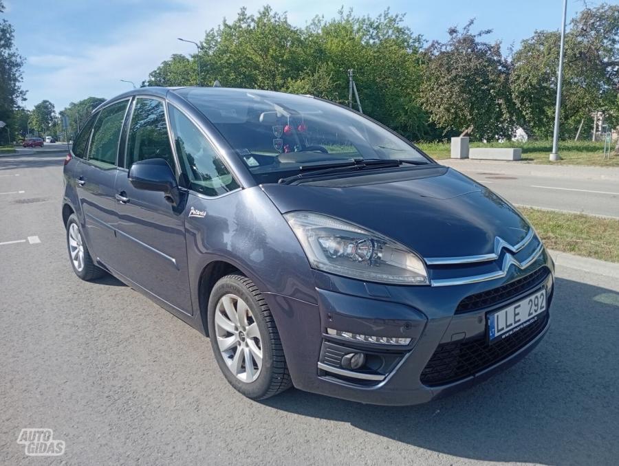 Blue Citroen c4-picasso 2012 in Vilnius, with an engine capacity of 1.60 L and mileage of 254 thousand km for 3500 €, photo 1 on AUTOMOTO.COM.LV