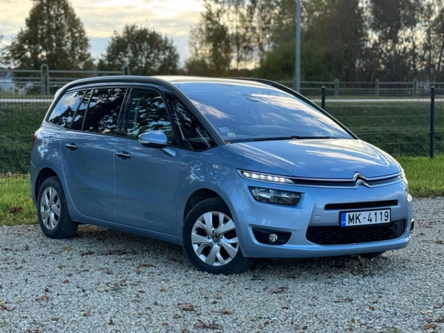 Zils Citroen c4-picasso 2013 Rīga, ar dzinēja tilpumu 1.60 L un nobraukumu 261 tūkst. km par 6490 €, foto 4 vietnē AUTOMOTO.COM.LV