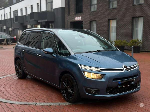 Blue Citroen c4-picasso 2014 in Vilnius, with an engine capacity of 1.60 L and mileage of 192 thousand km for 4350 €, photo 1 on AUTOMOTO.COM.LV