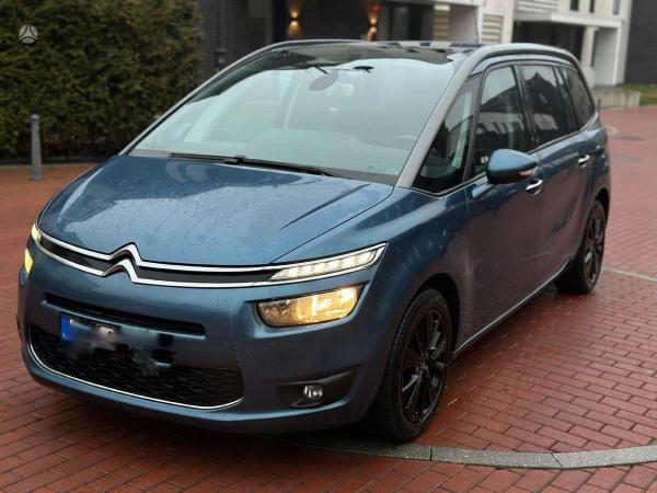 Blue Citroen c4-picasso 2014 in Vilnius, with an engine capacity of 1.60 L and mileage of 192 thousand km for 4350 €, photo 4 on AUTOMOTO.COM.LV
