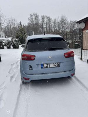 Blue Citroen c4-picasso 2014 in Vilnius, with an engine capacity of 1.56 L and mileage of 276 thousand km for 5300 €, photo 3 on AUTOMOTO.COM.LV