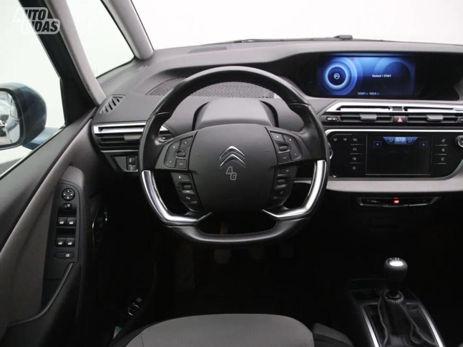 Zils Citroen c4-picasso 2014 Viļņa, ar dzinēja tilpumu 1.60 L un nobraukumu 122 tūkst. km par 7699 €, foto 18 vietnē AUTOMOTO.COM.LV