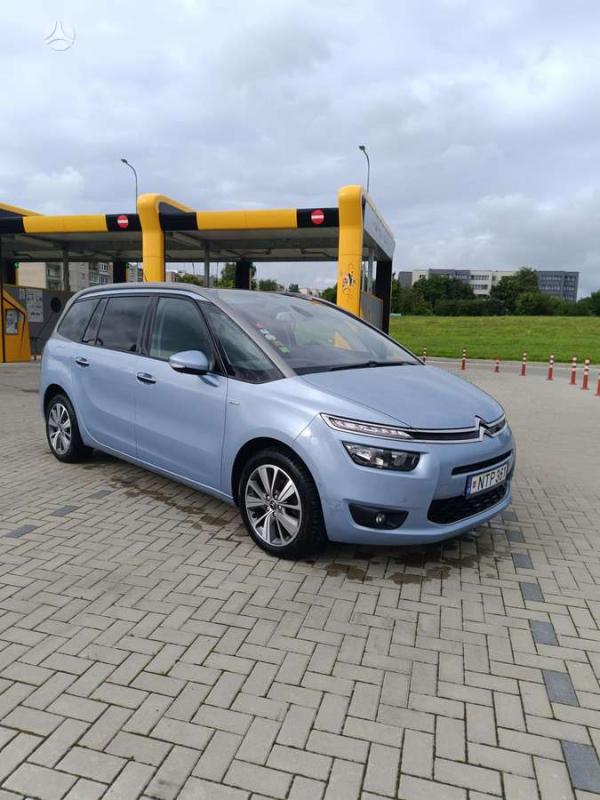 Zils Citroen c4-picasso 2014 Plungė, ar dzinēja tilpumu 2.00 L un nobraukumu 256 tūkst. km par 5600 €, foto 1 vietnē AUTOMOTO.COM.LV