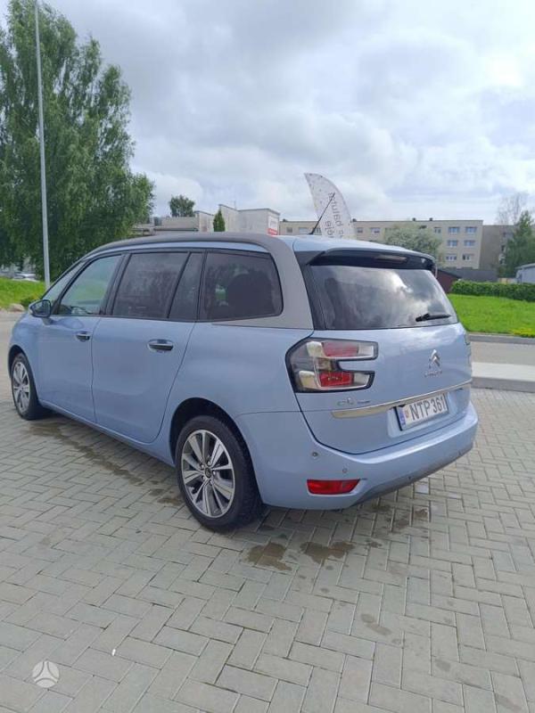 Zils Citroen c4-picasso 2014 Plungė, ar dzinēja tilpumu 2.00 L un nobraukumu 256 tūkst. km par 5600 €, foto 8 vietnē AUTOMOTO.COM.LV