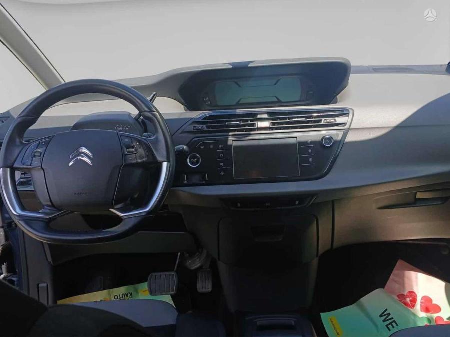 Blue Citroen c4-picasso 2014 in Vilnius, with an engine capacity of 1.60 L and mileage of 238 thousand km for 4900 €, photo 12 on AUTOMOTO.COM.LV