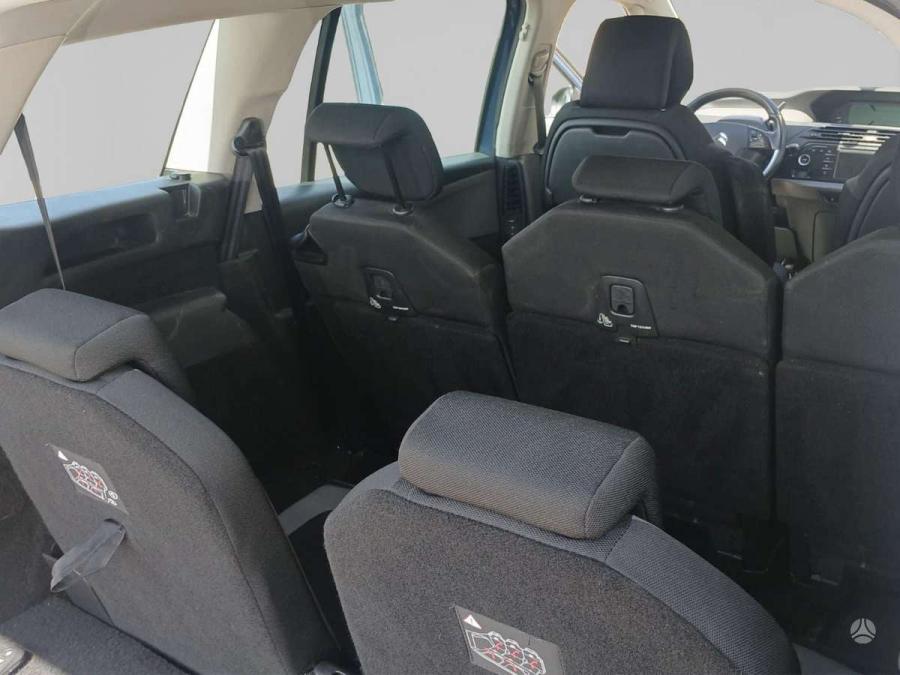 Blue Citroen c4-picasso 2014 in Vilnius, with an engine capacity of 1.60 L and mileage of 238 thousand km for 4900 €, photo 14 on AUTOMOTO.COM.LV