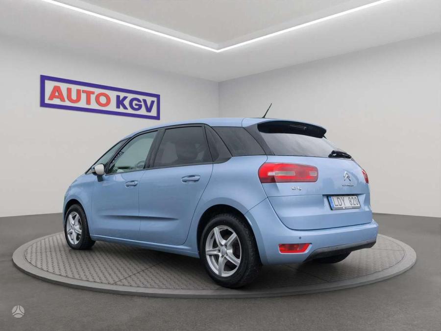 Blue Citroen c4-picasso 2014 in Vilnius, with an engine capacity of 1.60 L and mileage of 279 thousand km for 5299 €, photo 4 on AUTOMOTO.COM.LV