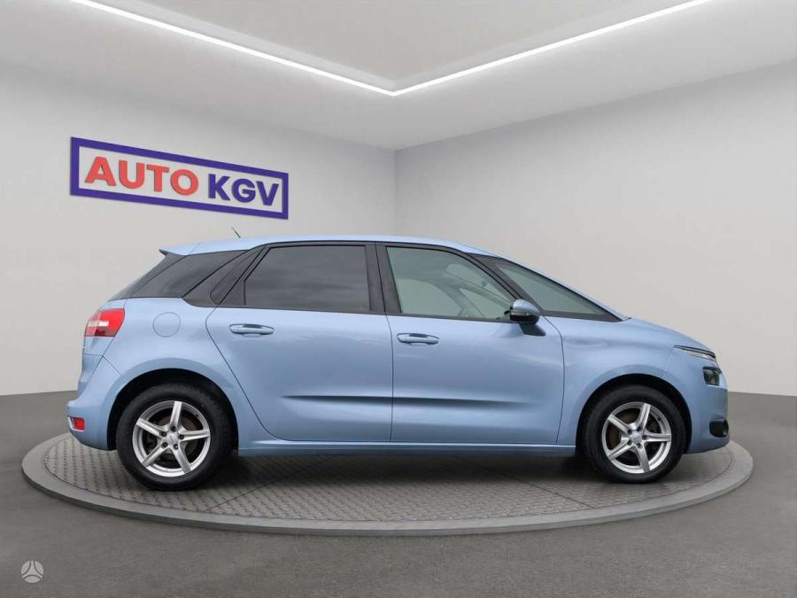 Blue Citroen c4-picasso 2014 in Vilnius, with an engine capacity of 1.60 L and mileage of 279 thousand km for 5299 €, photo 7 on AUTOMOTO.COM.LV