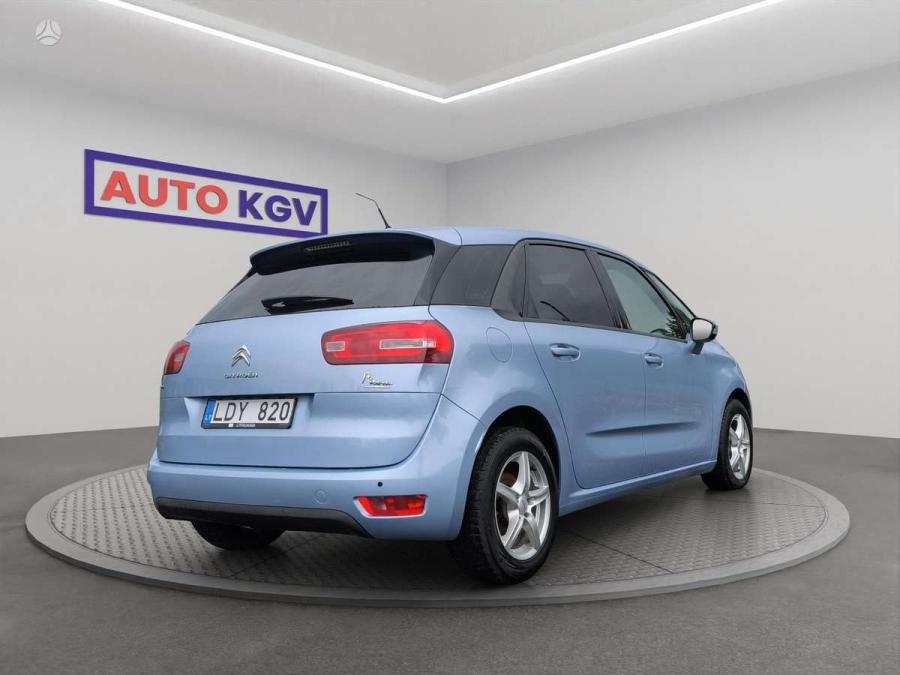 Zils Citroen c4-picasso 2014 Viļņa, ar dzinēja tilpumu 1.60 L un nobraukumu 279 tūkst. km par 5299 €, foto 6 vietnē AUTOMOTO.COM.LV