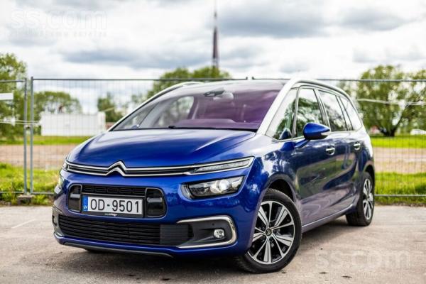 Zils Citroen c4-picasso 2016 Rīga, ar dzinēja tilpumu 2.00 L un nobraukumu 185 tūkst. km par 10590 €, foto 1 vietnē AUTOMOTO.COM.LV