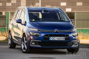 Синий Ситроен С4 Пикассо 2018 в Елгава, объемом двигателя 2.00 л и пробегом 0 тыс. км за 8990 €, фото 3 на AUTOMOTO.COM.LV