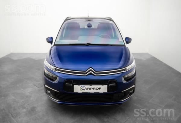 Citroen c4-picasso 2018 in Tallinn on AUTOMOTO.COM.LV Blue Citroen c4-picasso 2018 in Tallinn, with an engine capacity of 1.20 L and mileage of 228 thousand km for 7499 €, photo 5 on AUTOMOTO.COM.LV