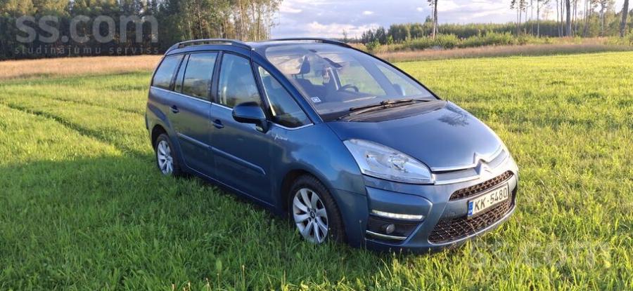 Zils Citroen c4-picasso 2012 Ogre, ar dzinēja tilpumu 1.60 L un nobraukumu 292 tūkst. km par 2800 €, foto 5 vietnē AUTOMOTO.COM.LV