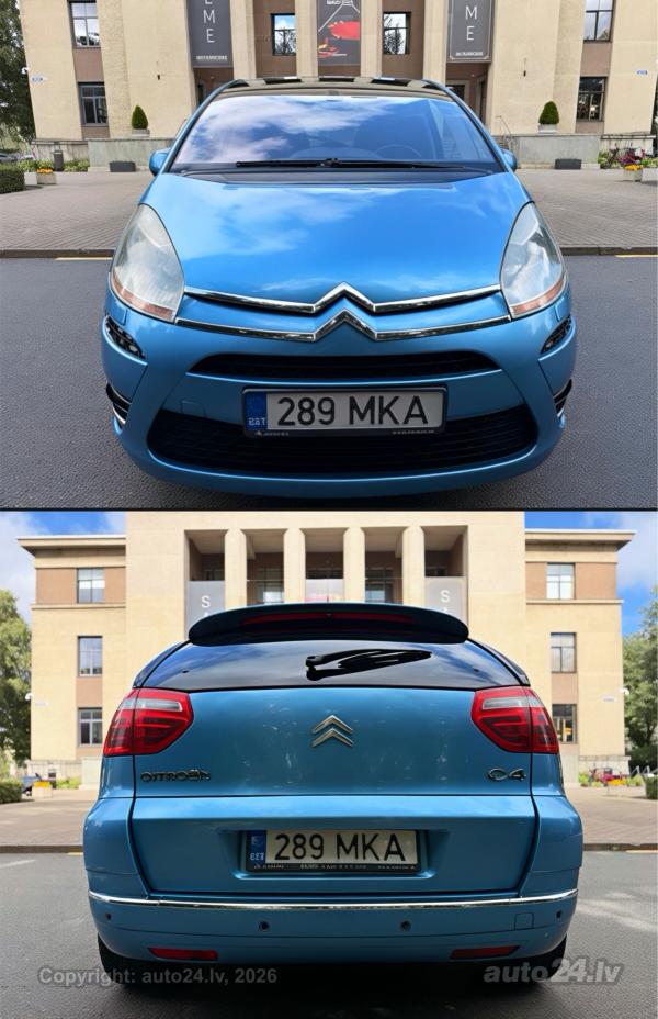 Zils Citroen c4-picasso 2007 Tallina, ar dzinēja tilpumu 1.60 L un nobraukumu 200 tūkst. km par 1799 €, foto 6 vietnē AUTOMOTO.COM.LV