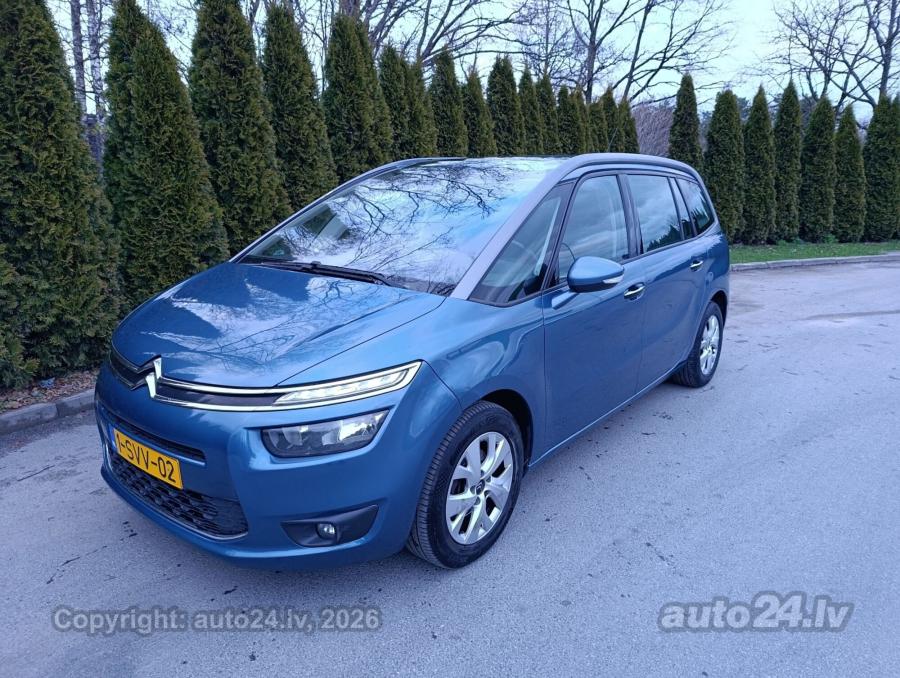Blue Citroen c4-picasso 2014 in Tallinn, with an engine capacity of 1.60 L and mileage of 278 thousand km for 5499 €, photo 3 on AUTOMOTO.COM.LV