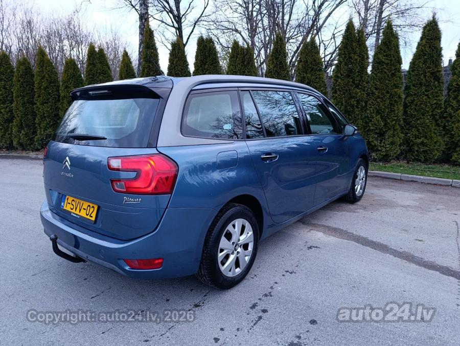 Blue Citroen c4-picasso 2014 in Tallinn, with an engine capacity of 1.60 L and mileage of 278 thousand km for 5499 €, photo 5 on AUTOMOTO.COM.LV