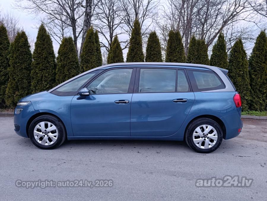 Blue Citroen c4-picasso 2014 in Tallinn, with an engine capacity of 1.60 L and mileage of 278 thousand km for 5499 €, photo 7 on AUTOMOTO.COM.LV
