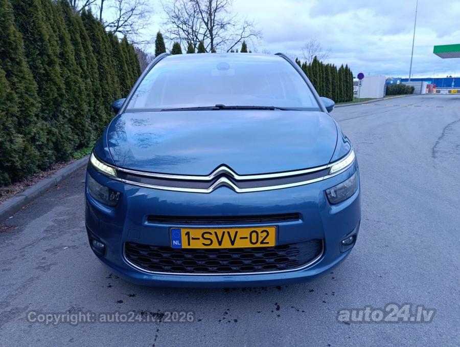 Blue Citroen c4-picasso 2014 in Tallinn, with an engine capacity of 1.60 L and mileage of 278 thousand km for 5499 €, photo 19 on AUTOMOTO.COM.LV