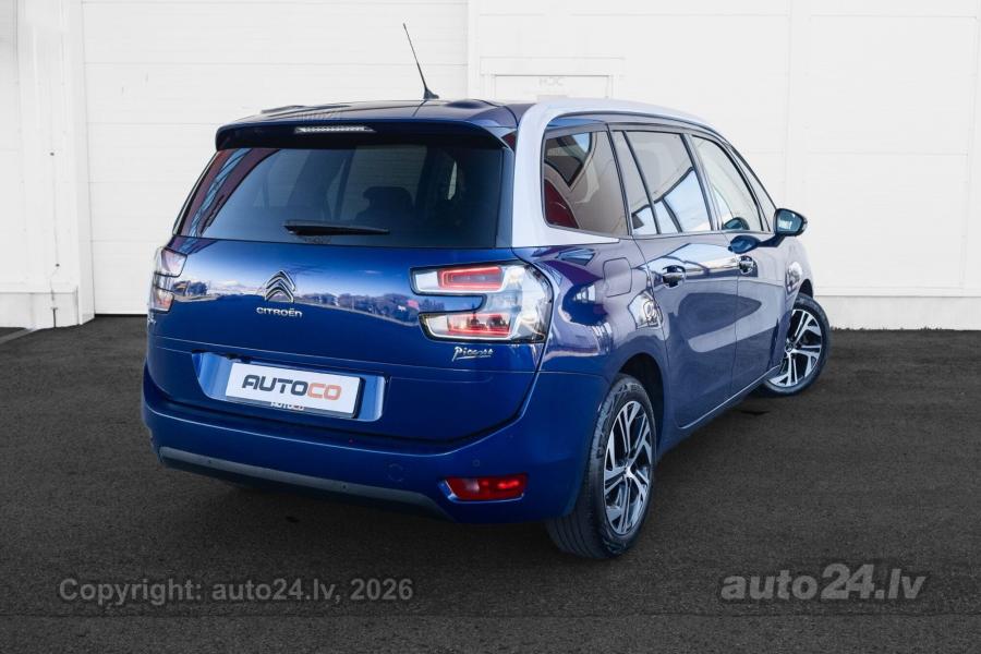 Blue Citroen c4-picasso 2017 in Tallinn, with an engine capacity of 1.20 L and mileage of 178 thousand km for 7999 €, photo 9 on AUTOMOTO.COM.LV