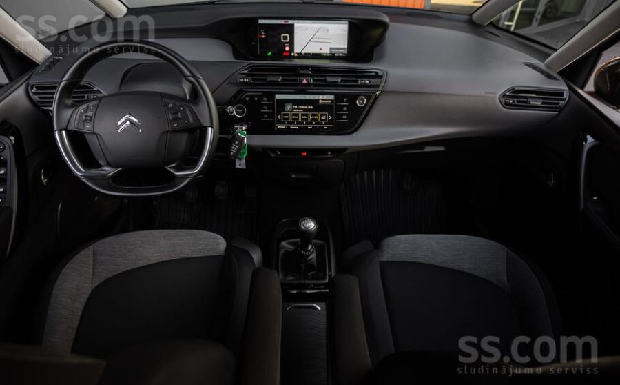 Brūns Citroen c4-picasso 2017 Jelgava, ar dzinēja tilpumu 1.20 L un nobraukumu 0 tūkst. km par 8700 €, foto 12 vietnē AUTOMOTO.COM.LV