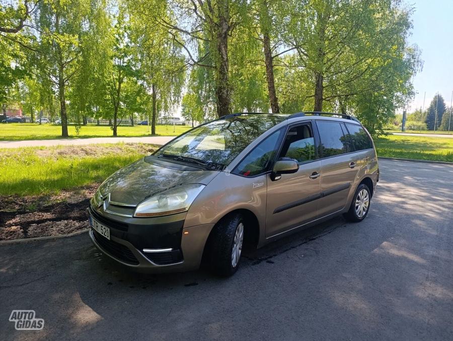 Brown Citroen c4-picasso 2008 in Pagegiai, with an engine capacity of 1.60 L and mileage of 314 thousand km for 1800 €, photo 4 on AUTOMOTO.COM.LV