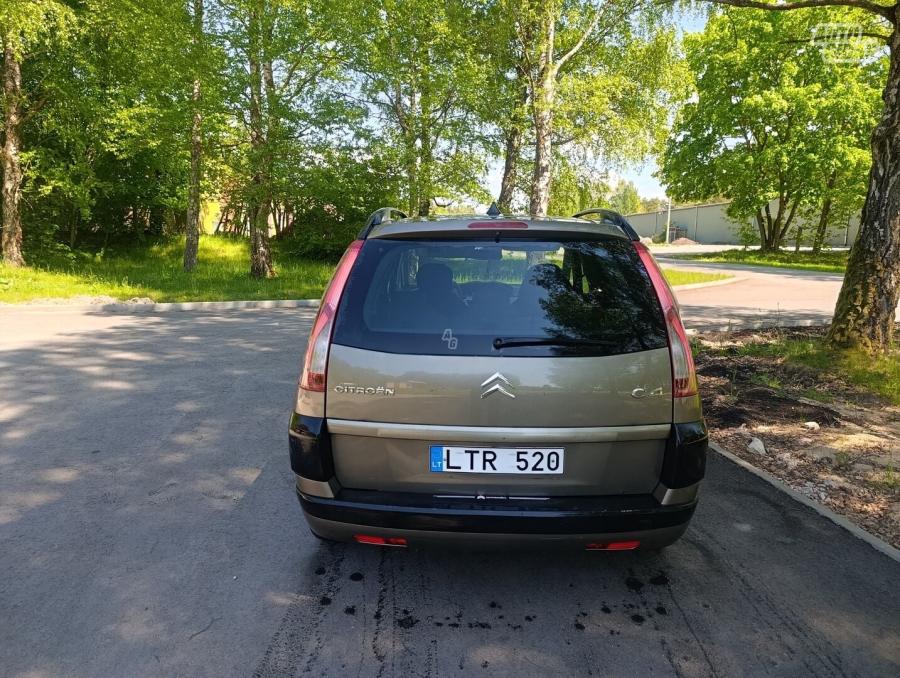 Brown Citroen c4-picasso 2008 in Pagegiai, with an engine capacity of 1.60 L and mileage of 314 thousand km for 1800 €, photo 7 on AUTOMOTO.COM.LV