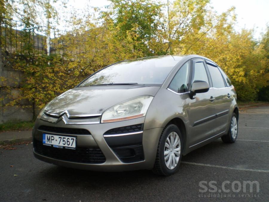 Brūns Citroen c4-picasso 2008 Daugavpils, ar dzinēja tilpumu 1.60 L un nobraukumu 274 tūkst. km par 2180 €, foto 1 vietnē AUTOMOTO.COM.LV