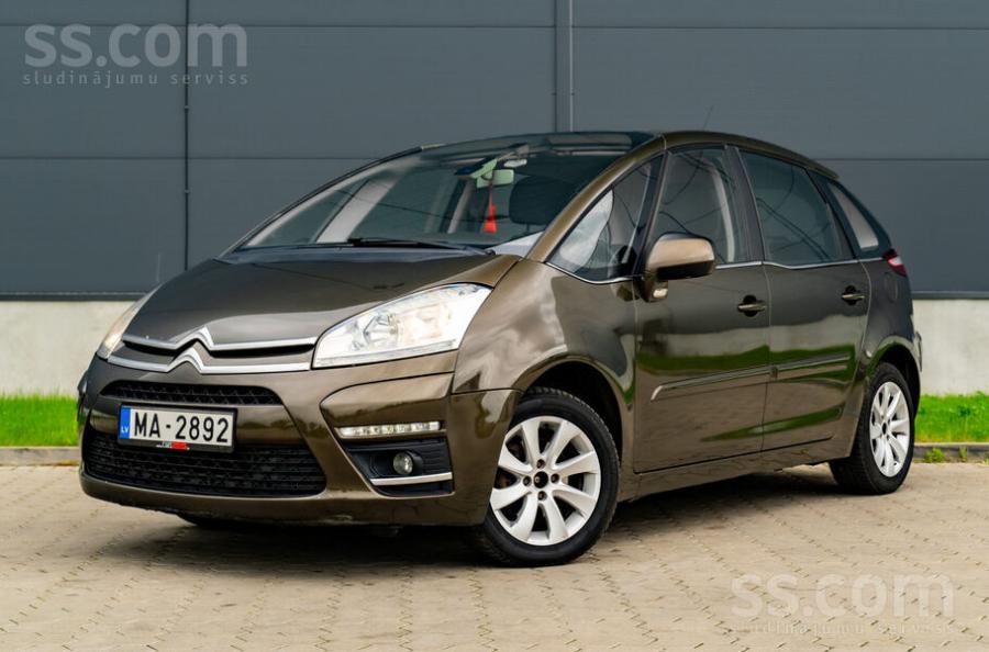 Brūns Citroen c4-picasso 2011 Rīga, ar dzinēja tilpumu 1.60 L un nobraukumu 287 tūkst. km par 3490 €, foto 1 vietnē AUTOMOTO.COM.LV