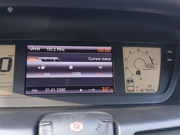 Brown Citroen c4-picasso 2011 in Vilnius, with an engine capacity of 1.60 L and mileage of 168 thousand km for 1200 €, photo 10 on AUTOMOTO.COM.LV