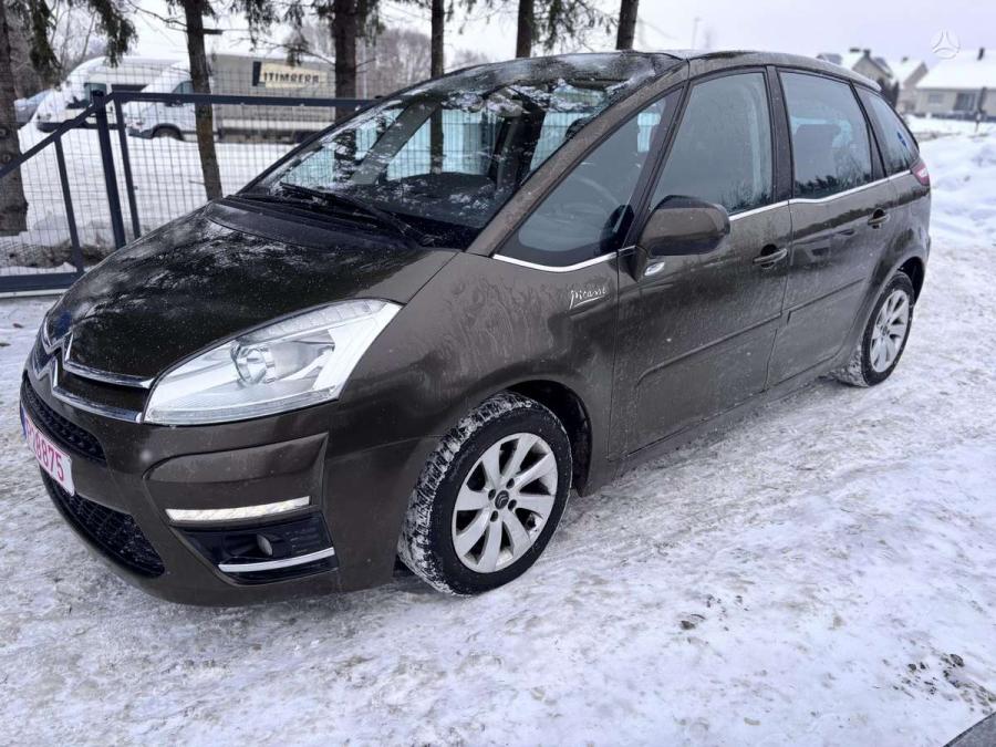 Brown Citroen c4-picasso 2012 in Gargzdai, with an engine capacity of 1.56 L and mileage of 256 thousand km for 2799 €, photo 9 on AUTOMOTO.COM.LV