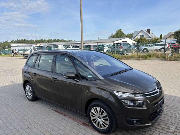 Brūns Citroen c4-picasso 2013 Utena, ar dzinēja tilpumu 1.56 L un nobraukumu 280 tūkst. km par 4750 €, foto 6 vietnē AUTOMOTO.COM.LV