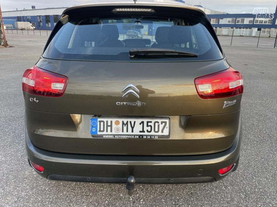 Brown Citroen c4-picasso 2014 in Kaunas, with an engine capacity of 1.60 L and mileage of 205 thousand km for 3250 €, photo 6 on AUTOMOTO.COM.LV