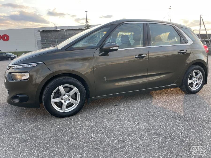 Brown Citroen c4-picasso 2014 in Kaunas, with an engine capacity of 1.60 L and mileage of 205 thousand km for 3250 €, photo 13 on AUTOMOTO.COM.LV