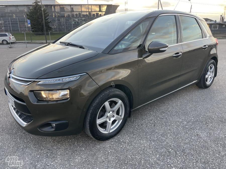 Brown Citroen c4-picasso 2014 in Kaunas, with an engine capacity of 1.60 L and mileage of 205 thousand km for 3250 €, photo 16 on AUTOMOTO.COM.LV