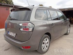 Brūns Citroen c4-picasso 2016 Jelgava, ar dzinēja tilpumu 1.60 L un nobraukumu 253 tūkst. km par 7500 €, foto 4 vietnē AUTOMOTO.COM.LV