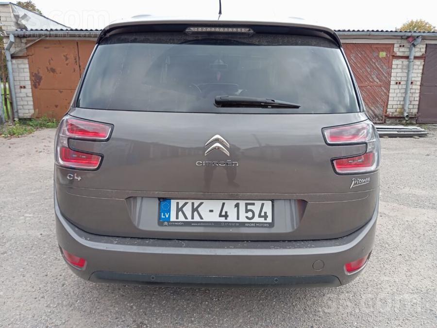 Brūns Citroen c4-picasso 2016 Jelgava, ar dzinēja tilpumu 1.60 L un nobraukumu 253 tūkst. km par 7500 €, foto 8 vietnē AUTOMOTO.COM.LV