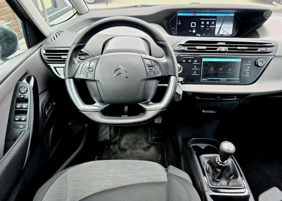 Brūns Citroen c4-picasso 2017 Tauragė, ar dzinēja tilpumu 1.56 L un nobraukumu 220 tūkst. km par 6400 €, foto 16 vietnē AUTOMOTO.COM.LV