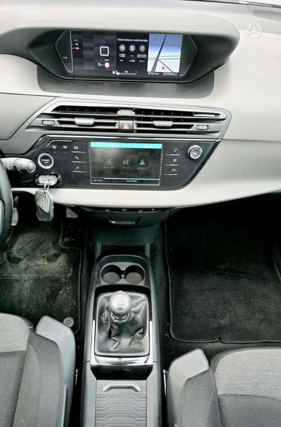 Brūns Citroen c4-picasso 2017 Tauragė, ar dzinēja tilpumu 1.56 L un nobraukumu 220 tūkst. km par 6400 €, foto 18 vietnē AUTOMOTO.COM.LV