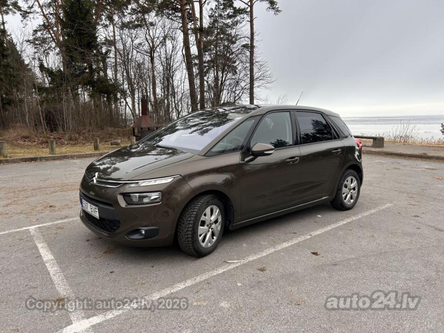 Brown Citroen c4-picasso 2014 in Tallinn, with an engine capacity of 1.60 L and mileage of 244 thousand km for 6990 €, photo 1 on AUTOMOTO.COM.LV