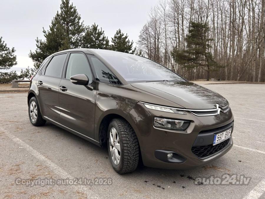 Brown Citroen c4-picasso 2014 in Tallinn, with an engine capacity of 1.60 L and mileage of 244 thousand km for 6990 €, photo 2 on AUTOMOTO.COM.LV