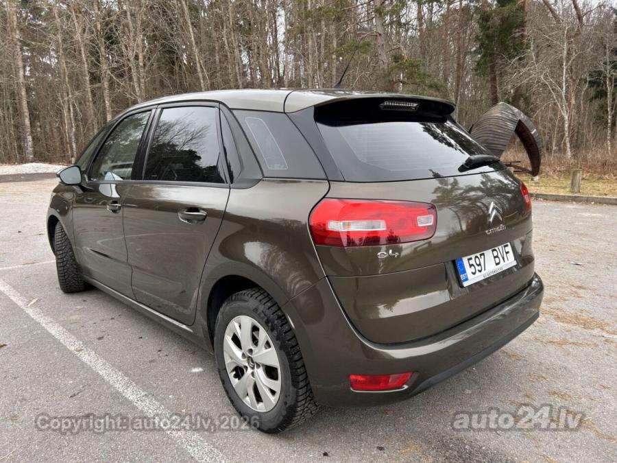 Brown Citroen c4-picasso 2014 in Tallinn, with an engine capacity of 1.60 L and mileage of 244 thousand km for 6990 €, photo 4 on AUTOMOTO.COM.LV