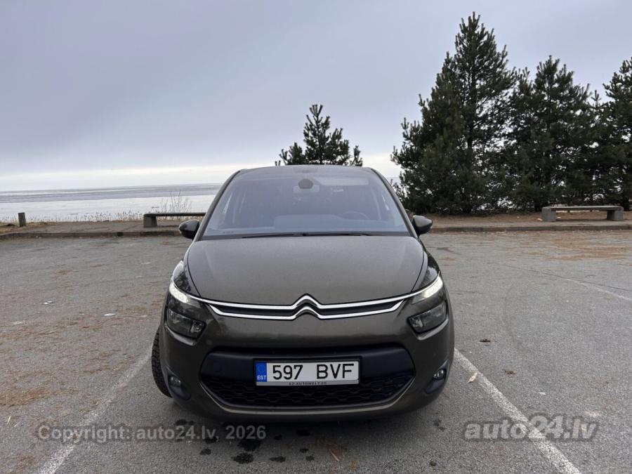 Brown Citroen c4-picasso 2014 in Tallinn, with an engine capacity of 1.60 L and mileage of 244 thousand km for 6990 €, photo 14 on AUTOMOTO.COM.LV