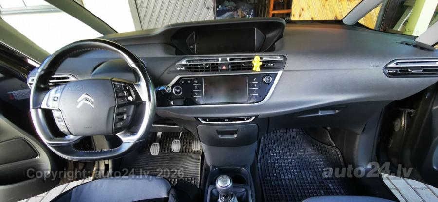 Brown Citroen c4-picasso 2014 in Tallinn, with an engine capacity of 1.60 L and mileage of 251 thousand km for 6999 €, photo 11 on AUTOMOTO.COM.LV