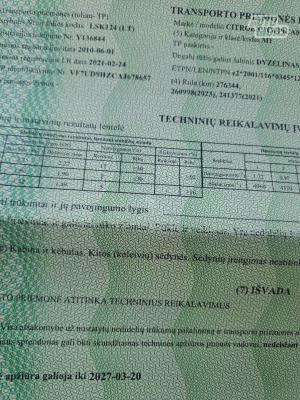 Серый Ситроен С4 Пикассо 2010 в Тельшяй, объемом двигателя 1.60 л и пробегом 278 тыс. км за 1450 €, фото 15 на AUTOMOTO.COM.LV