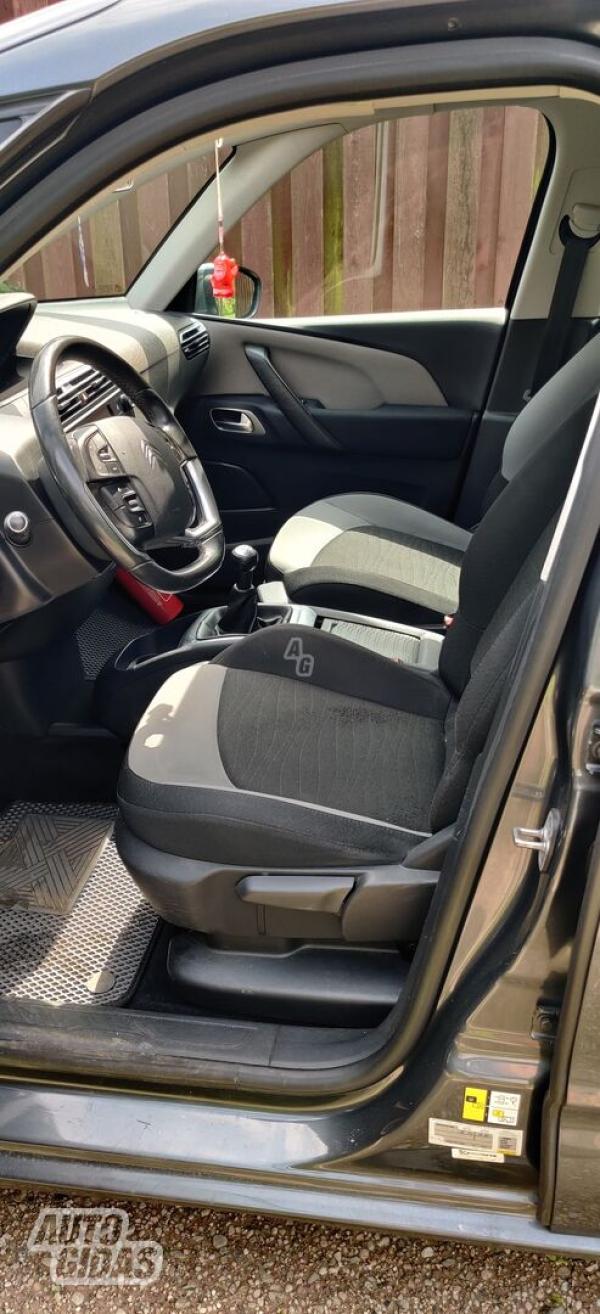 Pelēks Citroen c4-picasso 2014 Anykščiai, ar dzinēja tilpumu 1.60 L un nobraukumu 245 tūkst. km par 4900 €, foto 7 vietnē AUTOMOTO.COM.LV