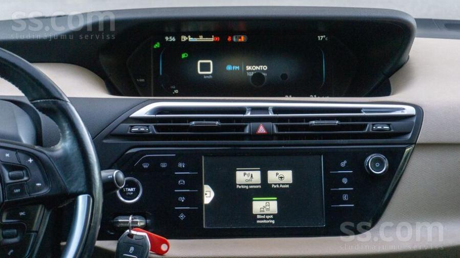 Pelēks Citroen c4-picasso 2015 Rīga, ar dzinēja tilpumu 2.00 L un nobraukumu 228 tūkst. km par 6890 €, foto 14 vietnē AUTOMOTO.COM.LV