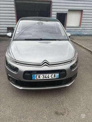 Pelēks Citroen c4-picasso 2017 Kauņa, ar dzinēja tilpumu 1.20 L un nobraukumu 118 tūkst. km par 5590 €, foto  vietnē AUTOMOTO.COM.LV