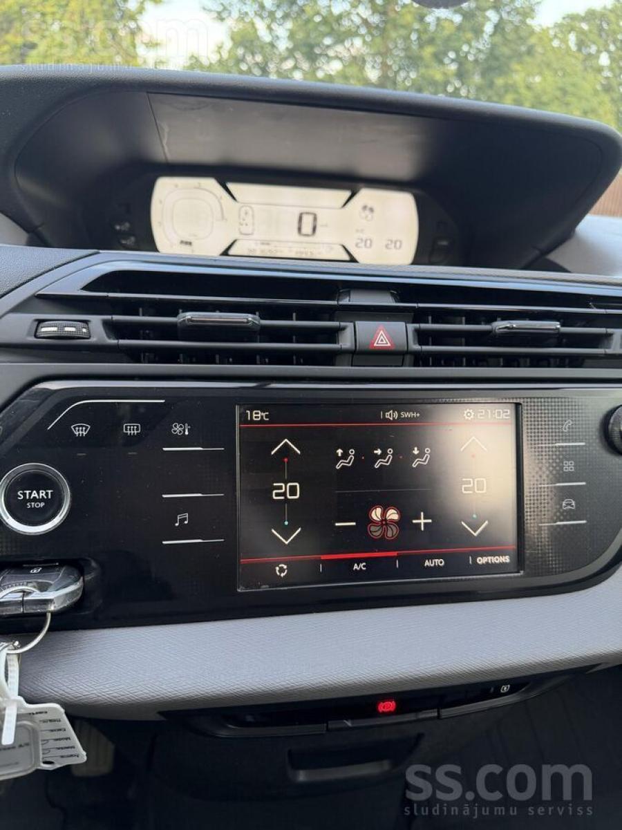 Pelēks Citroen c4-picasso 2018 Ventspils, ar dzinēja tilpumu 1.60 L un nobraukumu 382 tūkst. km par 4990 €, foto 17 vietnē AUTOMOTO.COM.LV