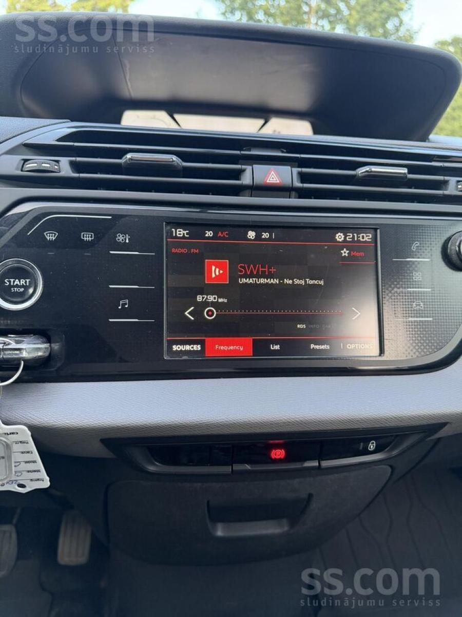 Pelēks Citroen c4-picasso 2018 Ventspils, ar dzinēja tilpumu 1.60 L un nobraukumu 382 tūkst. km par 4990 €, foto 18 vietnē AUTOMOTO.COM.LV