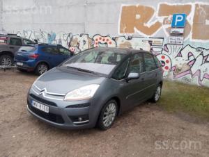 Grey Citroen c4-picasso 2007 in Riga, with an engine capacity of 1.60 L and mileage of 235 thousand km for 2300 €, photo 7 on AUTOMOTO.COM.LV